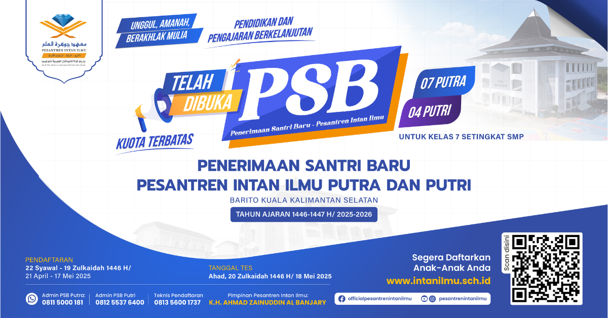 TELAH DIBUKA!!! GELOMBANG KE-3 PENERIMAAN SANTRI BARU (PSB) PUTRA ...